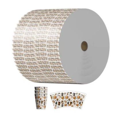 China Customizable PE Coated Paper Roll Made From FSC Certified Virgin Wood Pulp for sale
