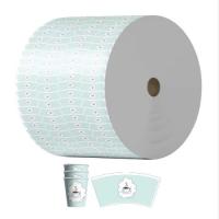 China PE Coated Paper Roll 100 Percent Wood Pulp with Flexographic Printing for sale