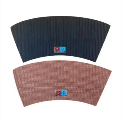 China Food Grade Paper Cup Fan with PE Coated Paper Material 100% Virgin Wood Pulp for sale