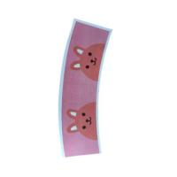 China Biodegradable Paper Cup Fan with PE Weight Between 9 and 26gsm for sale