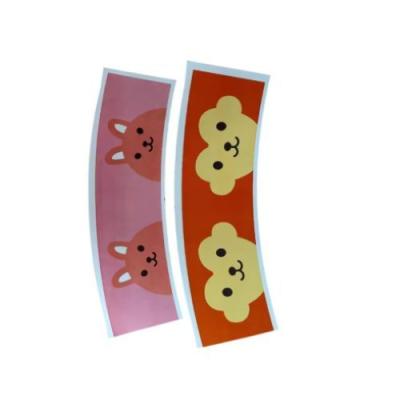 China Greaseproof Oilproof Paper Cup Fan with Waterproof Single PE Coating Designed for sale