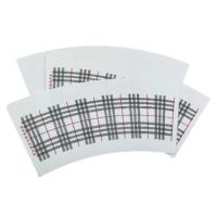 China Paper Cup Fan Single PE Coated Disposable Accessory Designed Food Grade for sale