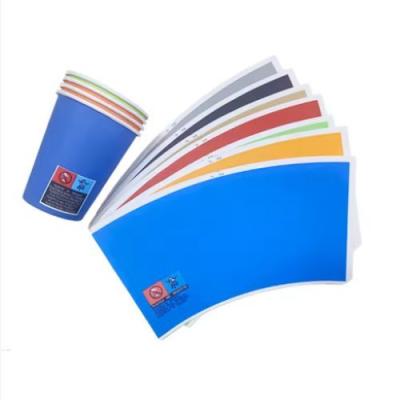 China Factory Hot Sale Paper Cup Fan Featuring Biodegradable Flexography Printing PE Coated for sale