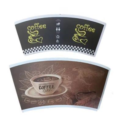 China Versatile Biodegradable Paper Cup Fan Suitable for Drink and Popcorn Making for sale