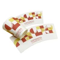 China Colorful Paper Cup Fan Suitable for Various Type Events Food Grade for sale