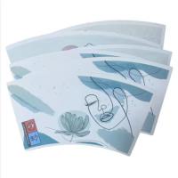 China FSC Certified Paper Cup Fan for 4 to 32oz PLA PE Coated Paper Cups for sale