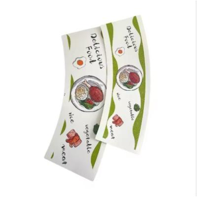 China Offset or Flexography Printing Paper Cup Fan With Single PE Coated Side for sale