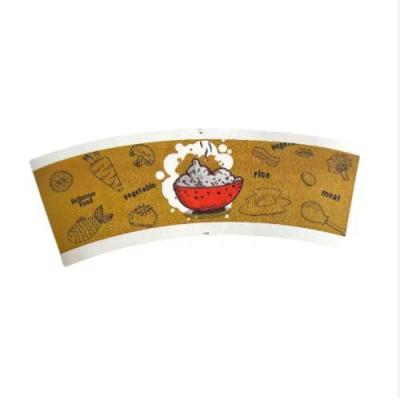 China Customized Paper Cup Fan with Thermal Insulation and Durable Raw Materials for sale