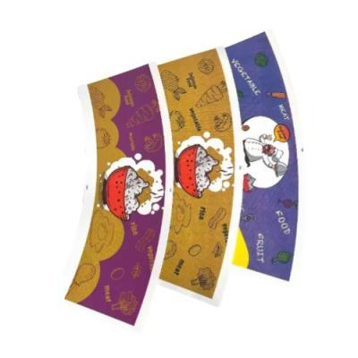 China Waterproof Paper Cup Fan with Greaseproof Properties and Custom Colors for sale