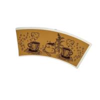 China High Bulk Paper Cup Fan Featuring Biodegradable Material with PE or PLA Coating for sale