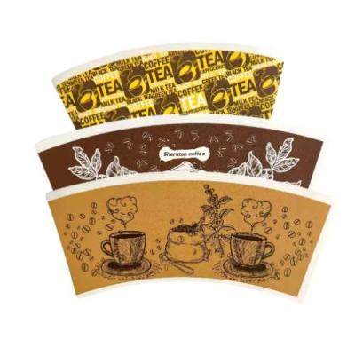 China Recyclable Paper Cup Fan with PE or PLA Coating Available in Custom Colors and Sizes for sale