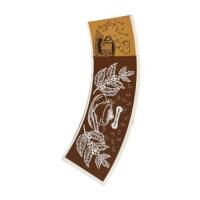 China Custom Designed Paper Cup Fan with 150 to 350 gsm Pulp Material Coated for sale