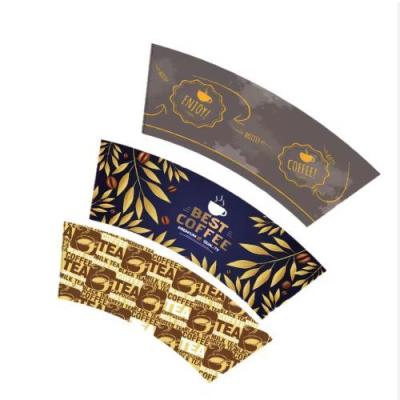 China Biodegradable Paper Cup Fan Made With Food Grade PE Coated Paper Material for sale