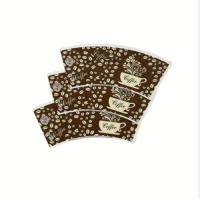 China Moisture Resistant Paper Cup Fan Offering Flexograpgy Printing for sale