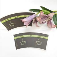 China Food Grade Paper Cup Fan Designed from PE PLA Coated With FSC Certification for sale