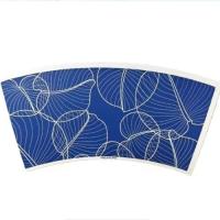 China Paper Cup Fan Flexographic Offset Printed FSC Certified for Marketing Needs for sale