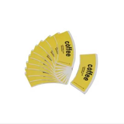China Paper Cup Fan Featuring Custom Print Options Food Grade Oilproof for sale