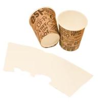 China Multi Colors Accept Waterprof Paper Cup Fan Blank Factory Direct Sale for sale