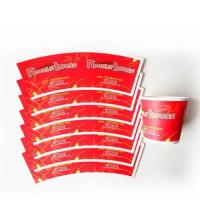 China Offset Printing 1-7 Colors Accept Paper Cup Fan Raw Material Waterproof for sale