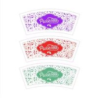China Food Grade Offset Printing Paper Cup Fan with Durable PE Coated for sale