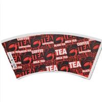 China 100% Wood Pulp Brand Raw Material High Bulk Paper Cup Fan Compostable for sale
