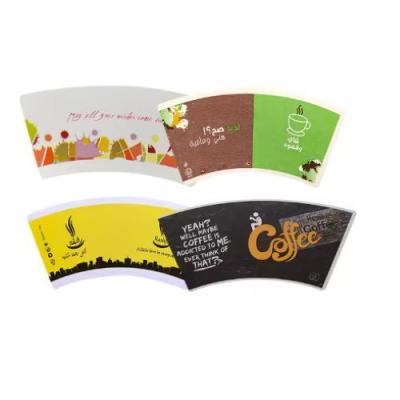China Paper Cup Fan Factory Direct Supply PE Coated Raw Material Single Double Wall OEM ODM for sale