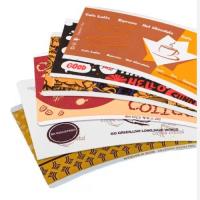 China Eco Friendly Paper Cup Fan High Bulk Normal Bulk Offset Printing FSC for sale