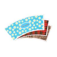China Environmentally Friendly Paper Cup Fan Featuring FSC Certification and PLA Coating for sale