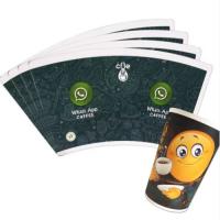 China Paper Cup Fan in Cold Beverage Paper Cups Perfect for Tea and Cold Drink Packaging Needs for sale