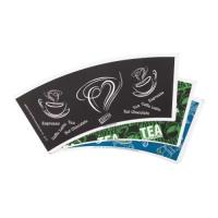 China Eco Friendly Waterproof Paper Cup Fan Featuring Personalized Logos and Vibrant Colors for sale