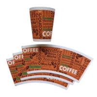 China Professional Food Grade Paper Cup Fan Designed to Various Type Paper Cups for sale