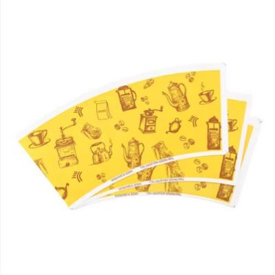 China Compostable Biodegradable Paper Cup Fan Made from Recyclable Materials for sale
