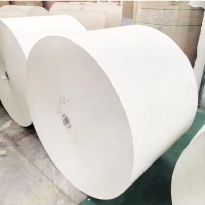 China PE Coated Paper Roll Featuring Single or Double Side Coating Suitable for Oil Resistant Printing for sale