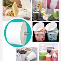China Factory Wholesale Single or Double Side Coated PE Coated Paper Roll for sale