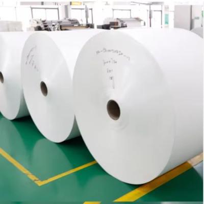 China Waterproof Offset Printing PE Coated Paper Roll Heat Insulation for sale