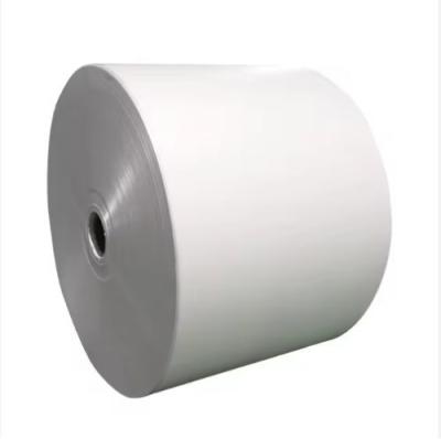 China PE Coated Paper Roll High Oil Resistant Food Grade1-7 Colors Custom Designed for sale