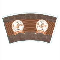 China Factory Hot Sale Heat Insulation Paper Cup Fan Compostable Food Grade for sale