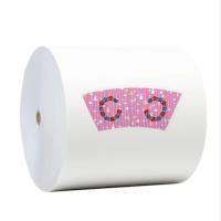 China Oil Resistant PLA Coated Paper Roll with Single or Double Side Coating Wall for sale
