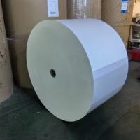 China Flexo Printing 150-350GSM 6oz 7oz 8oz 10oz PE Coated Paper Roll for sale