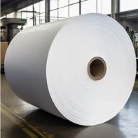China High Whiteness Virgin Wood Pulp PE Coated Paper Roll Raw Material for sale
