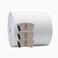 China 150-350GSM PE Coated Paper Roll Paper Cup Bowl Box Raw Material for sale