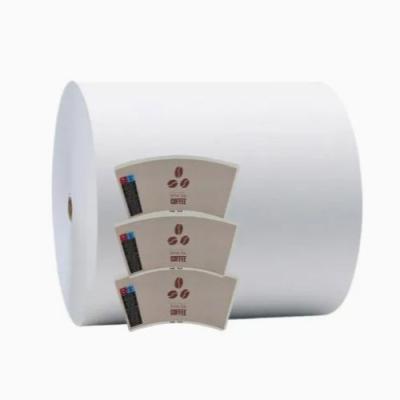 China 150-350GSM PE Coated Paper Roll Paper Cup Bowl Box Raw Material for sale