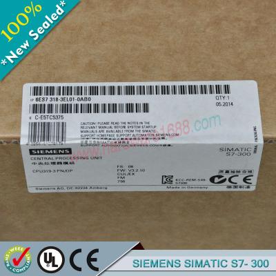 China SIEMENS SIMATIC S7-300 6ES7315-6TH13-0AB0 / 6ES73156TH130AB0 for sale
