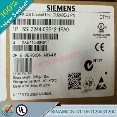 China SIEMENS SINAMICSG110/G120/G120C 6SL3210-1KE12-3AP1/6SL32101KE123AP1 for sale