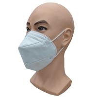 China Lug Folding Valveless KN95 Filter Mask Protection Face Masks DEKRA for sale