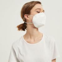 China Folding Belt Valved FFP2 Respirator Mask Lug Type Dust Protection Mask for sale