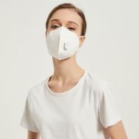China Folding Belt Valved FFP2 Respirator Mask Lug Type Dust Protection Mask for sale