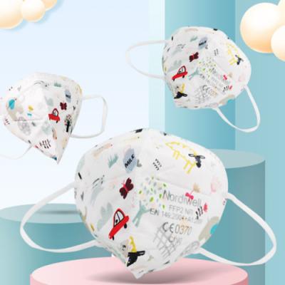 China Children'S FFP2 Protective Mask Valveless Disposable Earloop Mask for sale