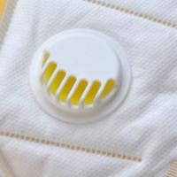 China Adult Folding FFP2 NR Face Mask Valved Dust Mask for sale