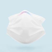 China White Disposable Flat Mask Earloop Non Medical Protective odorless for sale